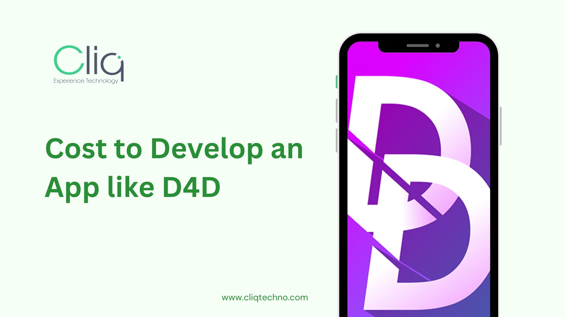 Cost To Develop An App Like D4D - Everything You Need To Know